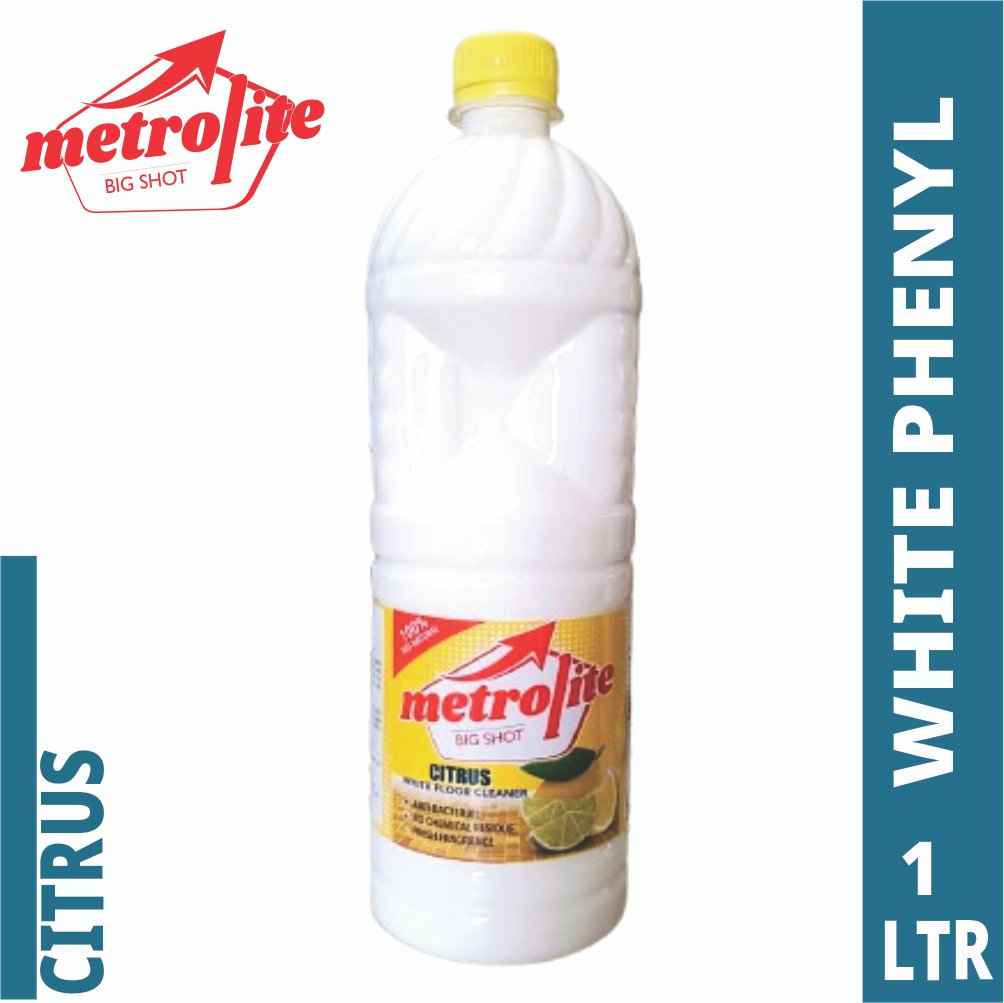 1 LTR CITRUS White Phenyle – Metrolite – BENGAL CHEMICAL